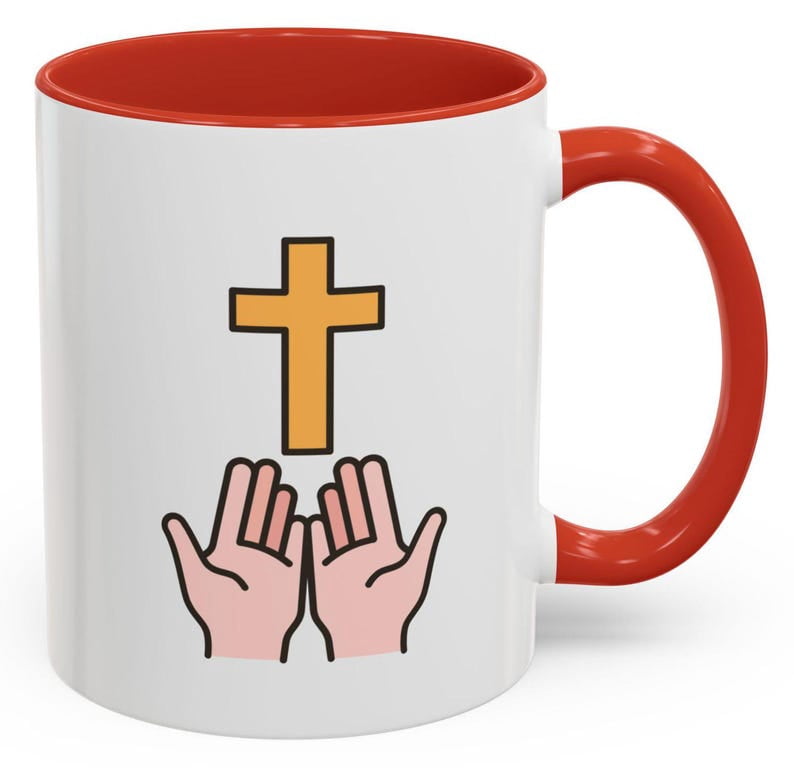 Fait1hinspired Accent 11oz. Coffee Mug Perfect for CH1Ristians ...