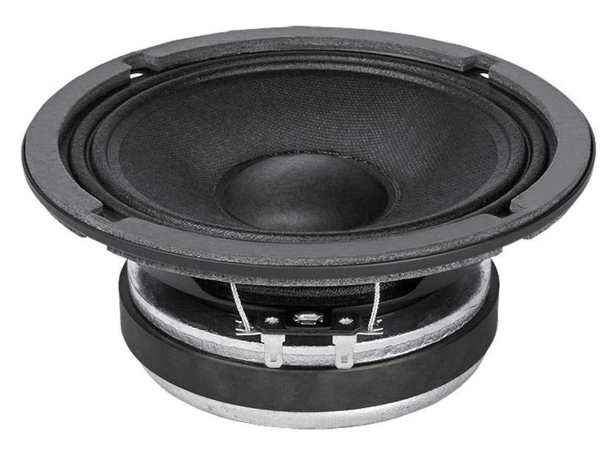 Faital Pro 6-Inch 130W 4 Ohm Mid Bass Speaker with 95 dB Sensitivity ...