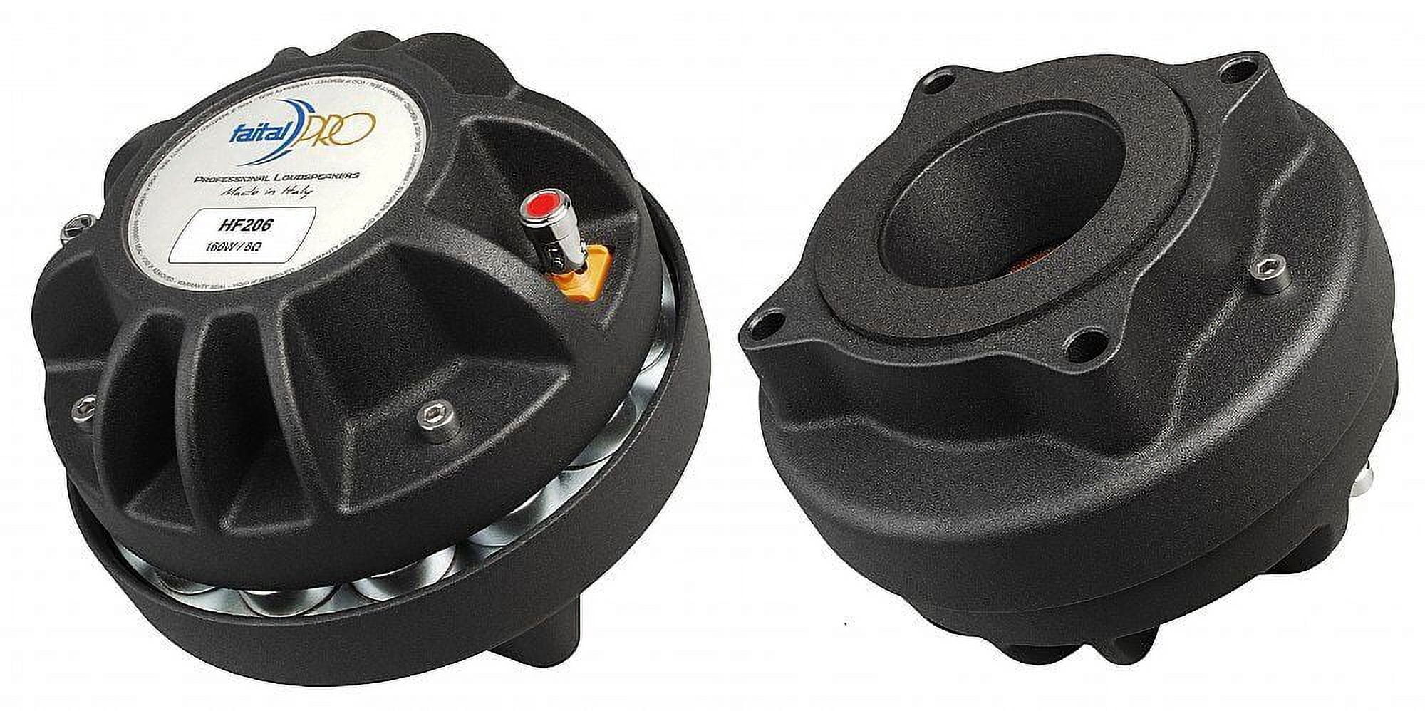 Faital Pro HF206 Compression Horn Driver 2 Inch 80W 8 Ohm High ...