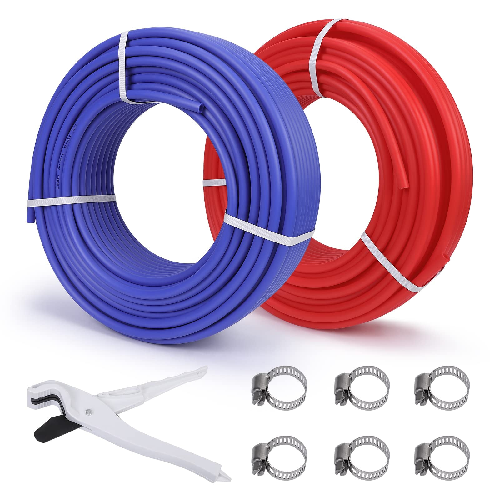 Faitaliicy 1/2 Inch PEX Tubing 300FT/1000FT Pex A Pipe Tube Coil ...