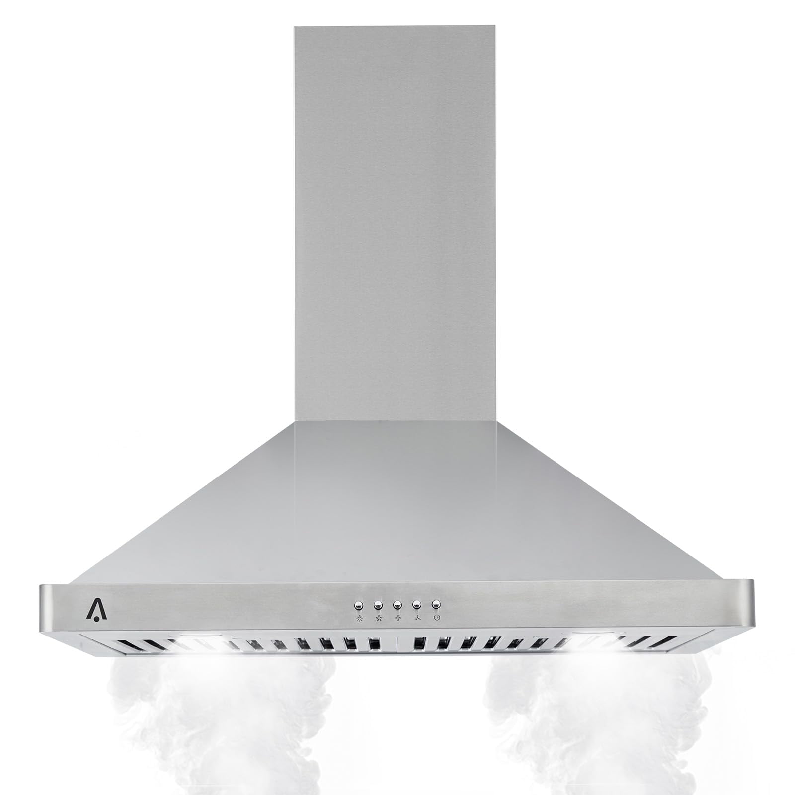 Faitaliicy 30" Wall Mount Range Hood Stainless Steel Kitchen Ceiling ...