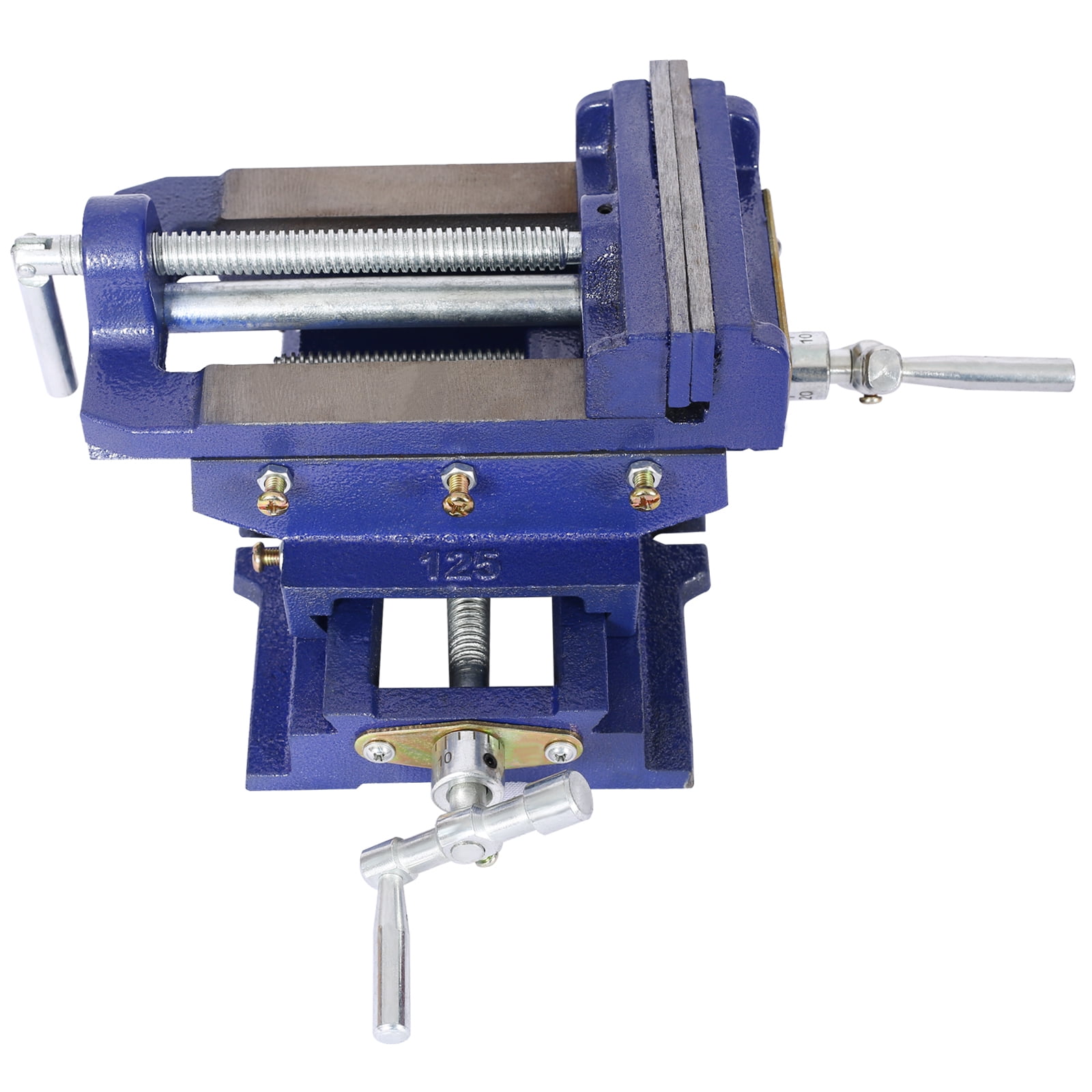 Faitaliicy 5" Cross Slide Vise Drill Press Milling Vises Heavy Duty ...