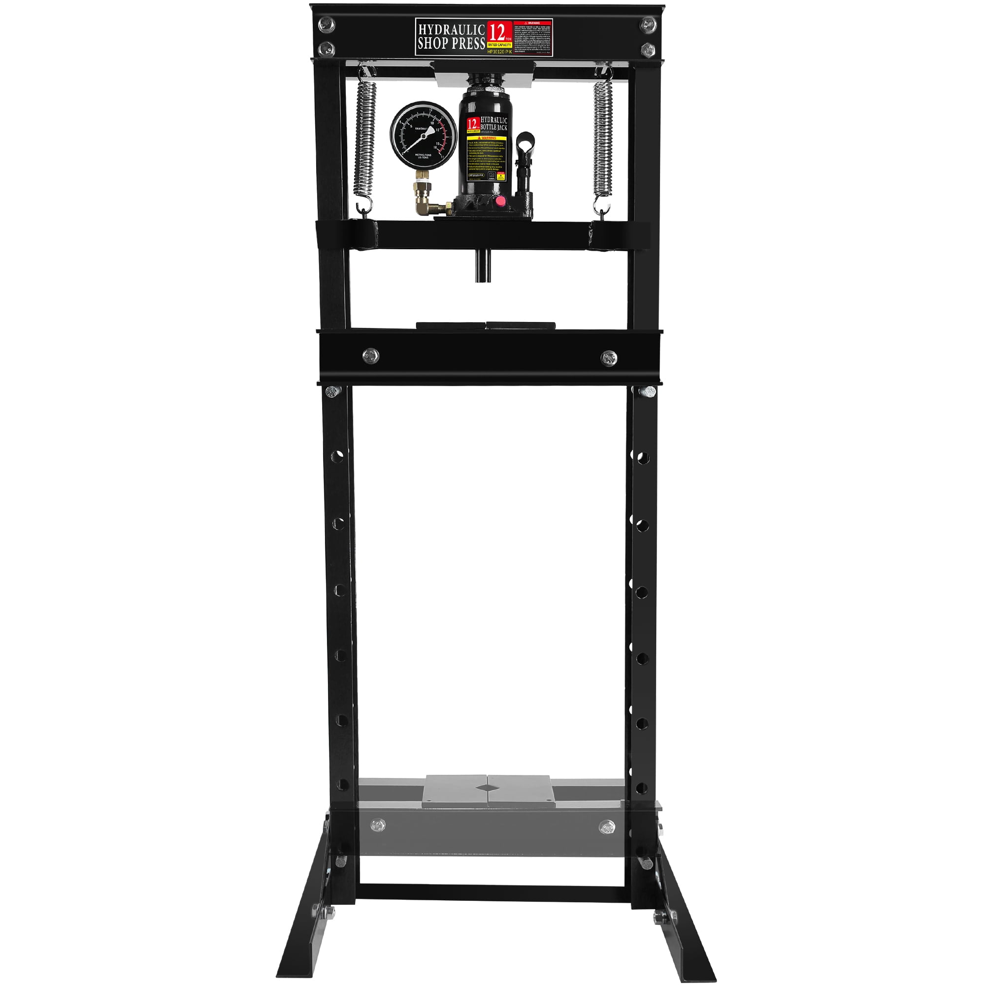 Faitaliicy 6T/12T Hydraulic Press H-Frame Garage Floor Hydraulic ...