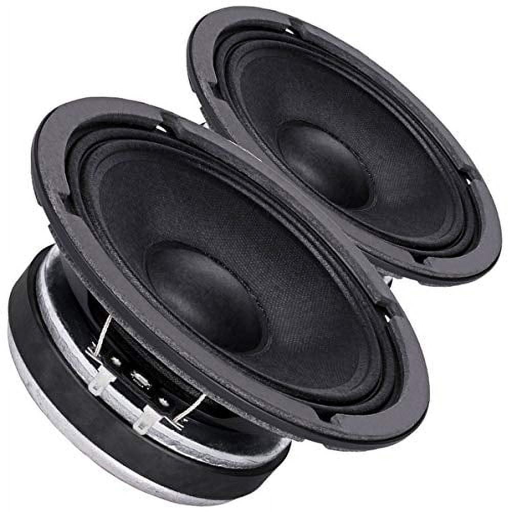 Faitalpro Pair 6FE200 6.5" Midrange Car Subwoofer, 260W - Walmart.com