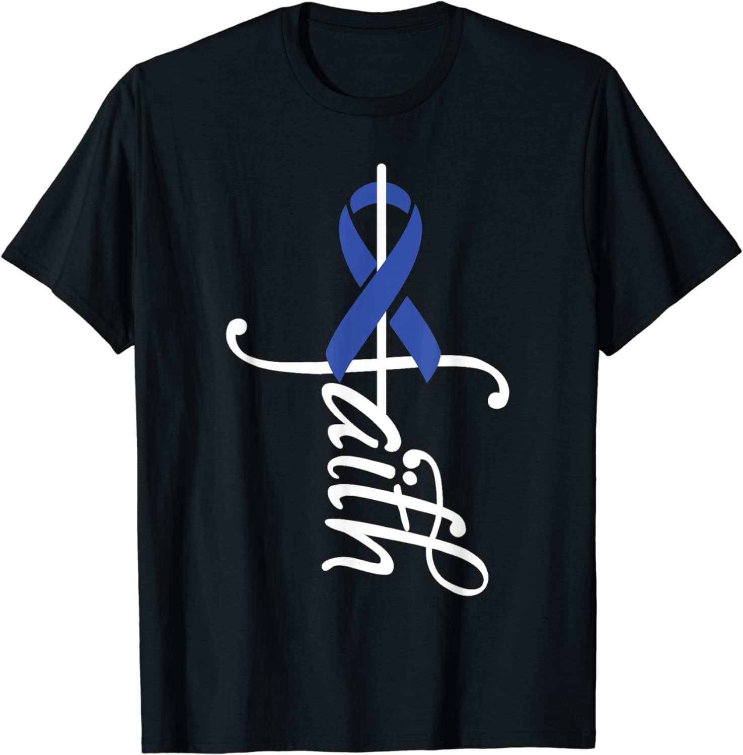 Faith ALS Disease Support - Ribbon ALS Awareness T-Shirt - Walmart.com