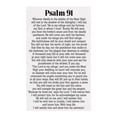 Faith Based Poster Psalm 91 Bible Verse Wall Art - Walmart.com