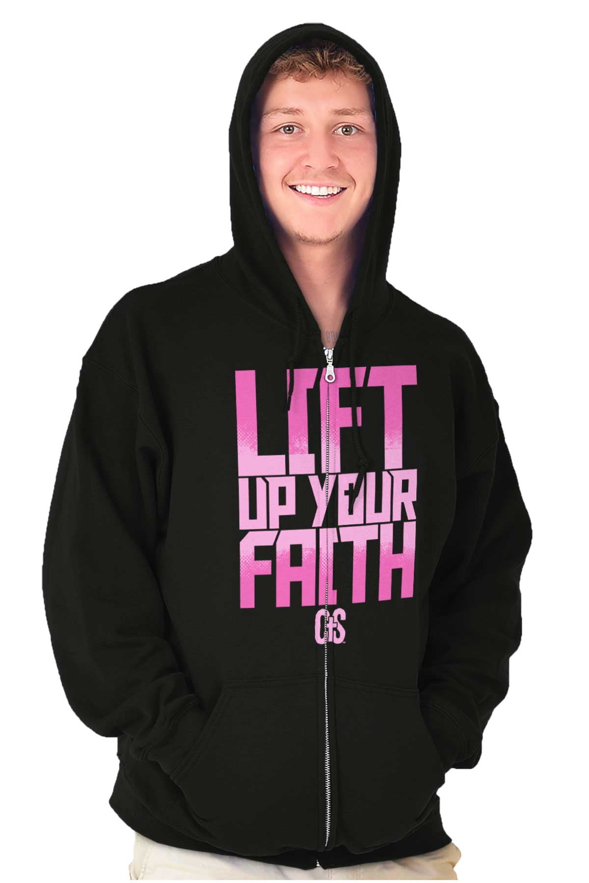 Faith Blessed Holy Spirit Jesus Unisex Plus Size Zip Hoodie Brisco ...