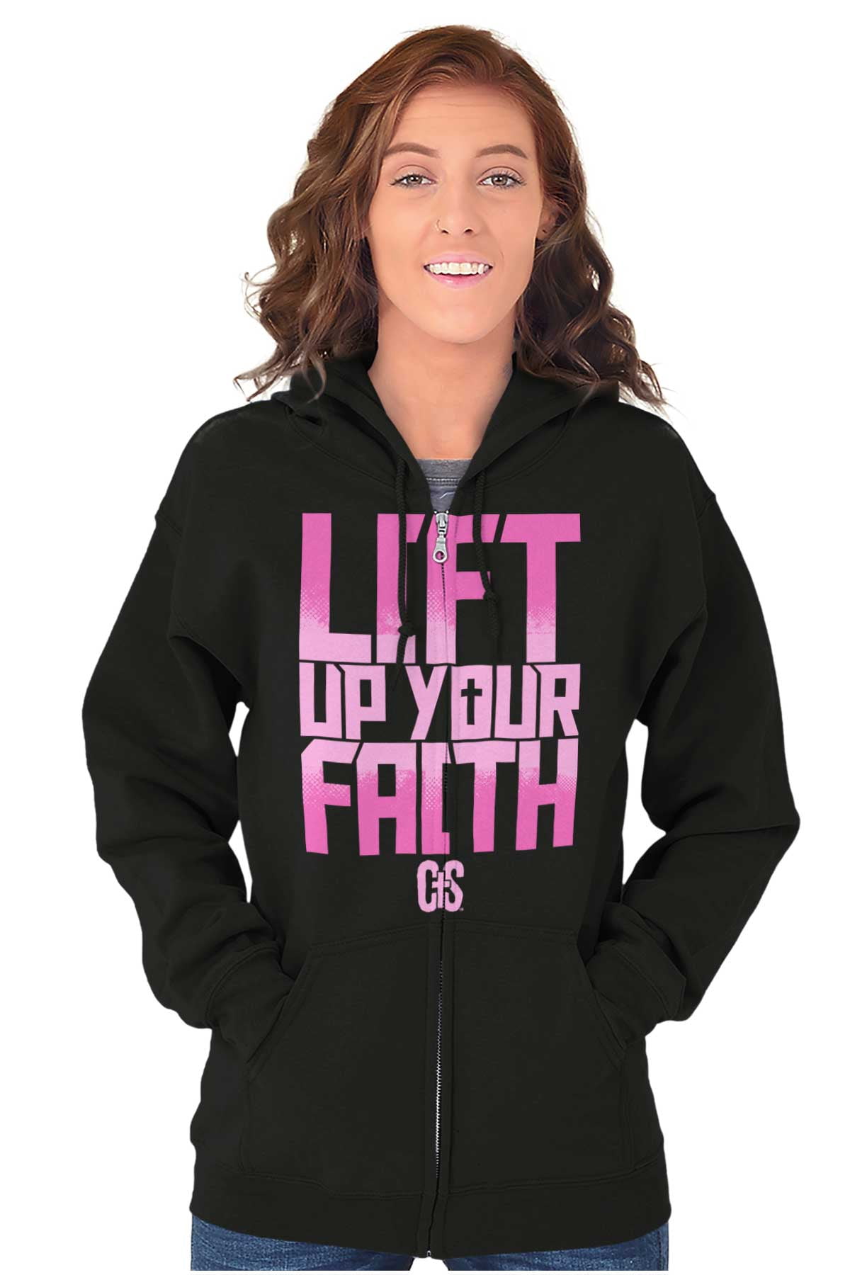 Faith Blessed Holy Spirit Jesus Zip Up Hoodie Men's Women's Brisco ...
