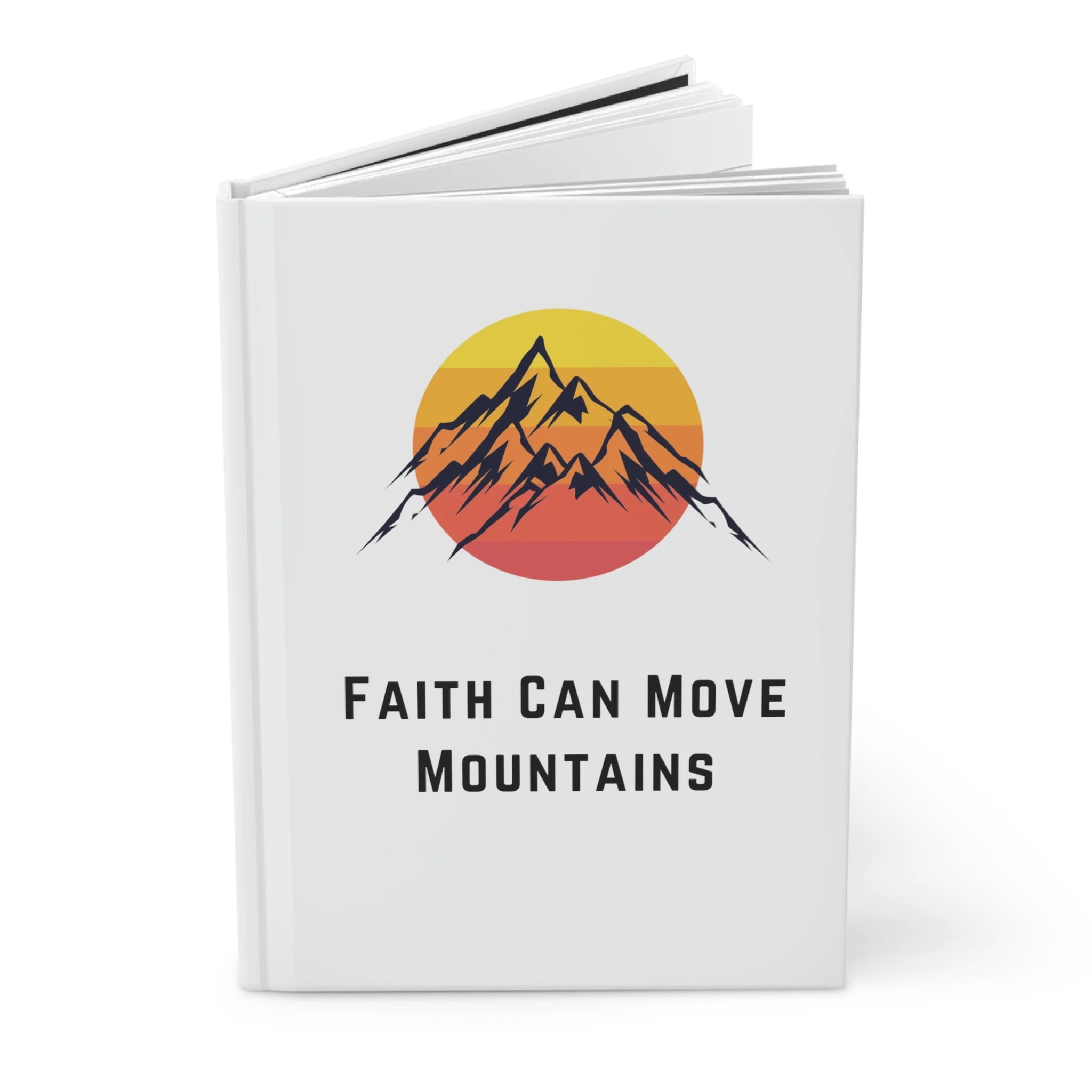 Faith Can Move Mountains Christian Journal Prayer Notebook Gratitude ...