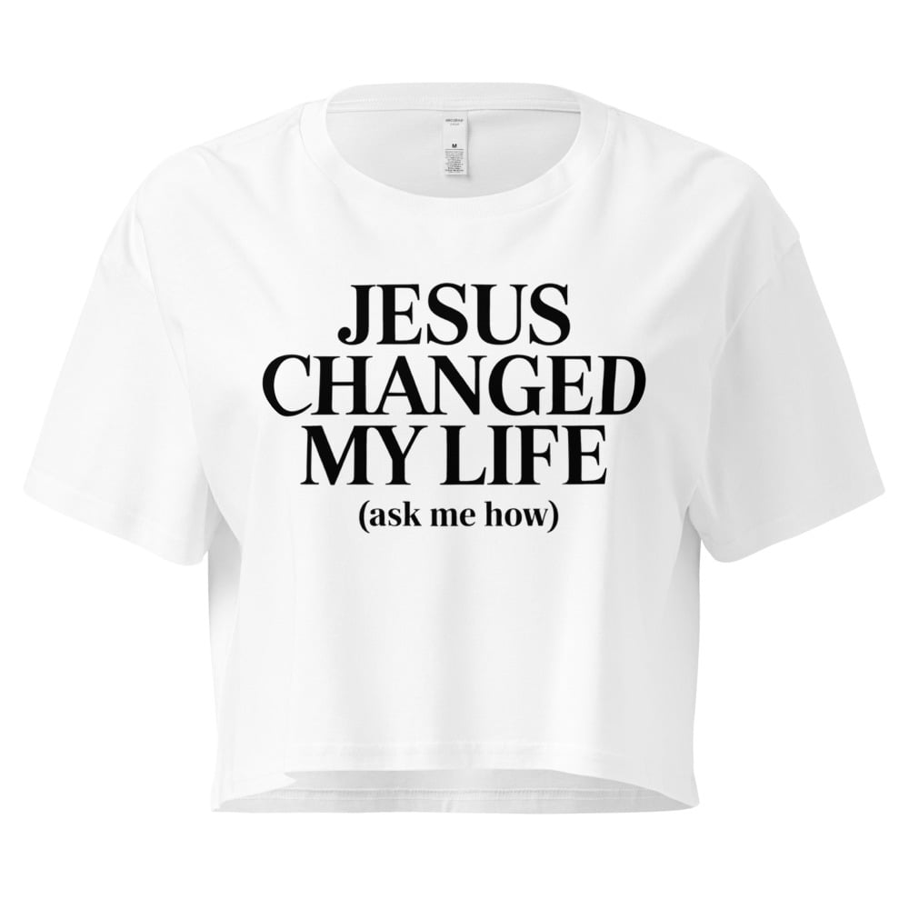 Faith Christianity Jesus Christ Follower Women’s Crop Top, Jesus ...