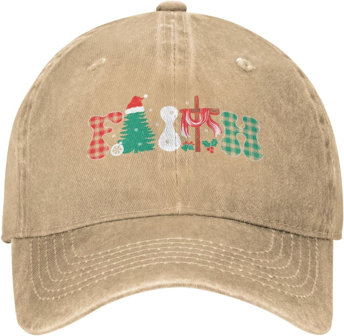 Faith Christmas Jesus Cross Hat Religious Gift Hat Christian God ...