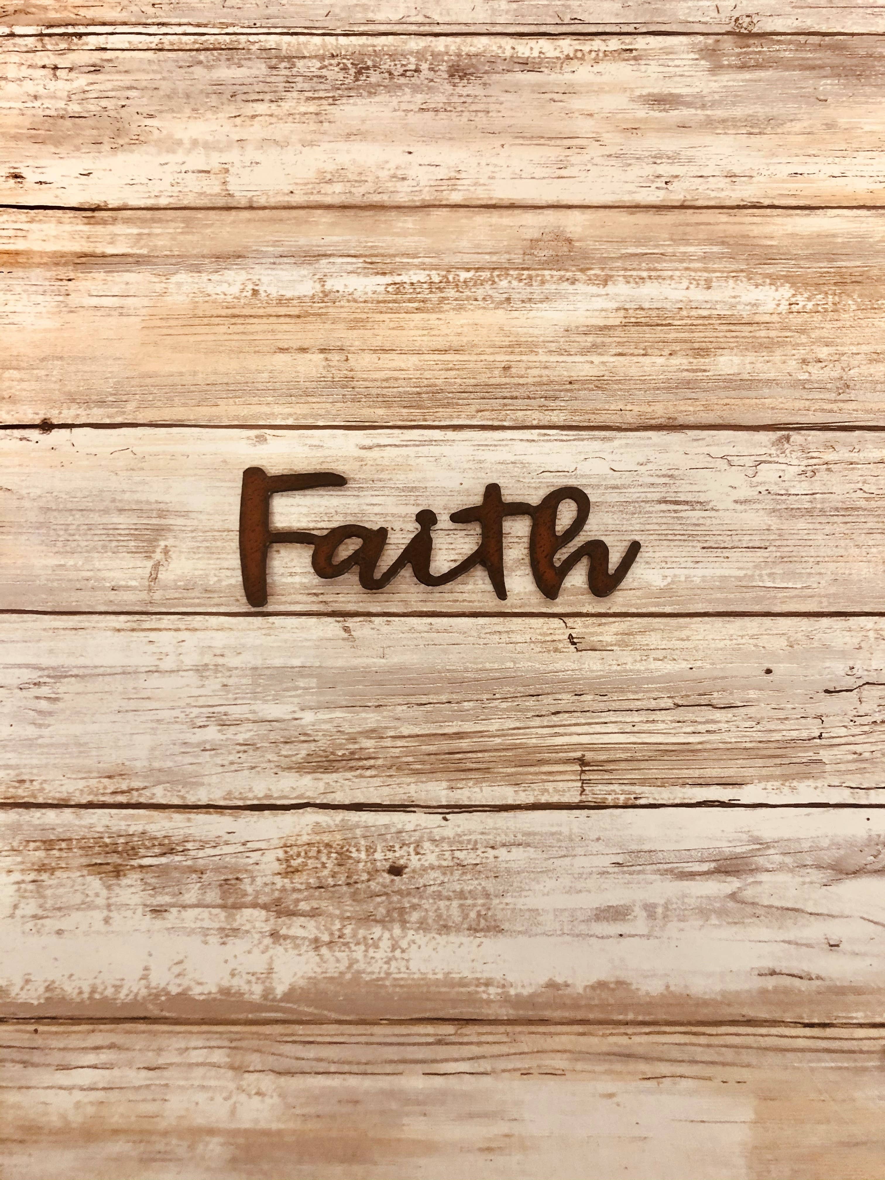 Faith Cursive Word Magnet - Walmart.com