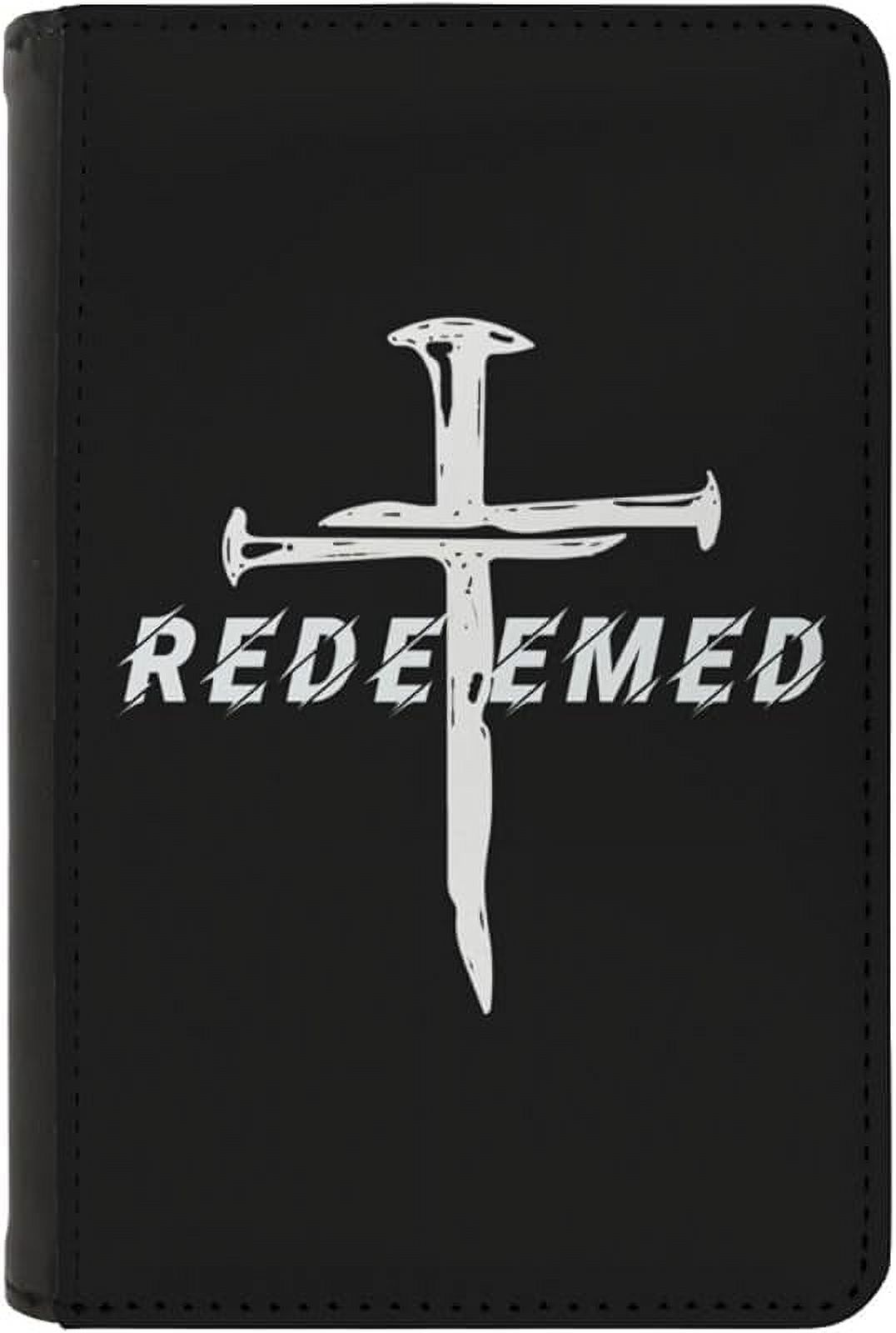 Faith Over Fear Lion Jesus Cross Christian Passport Holder Cover for ...