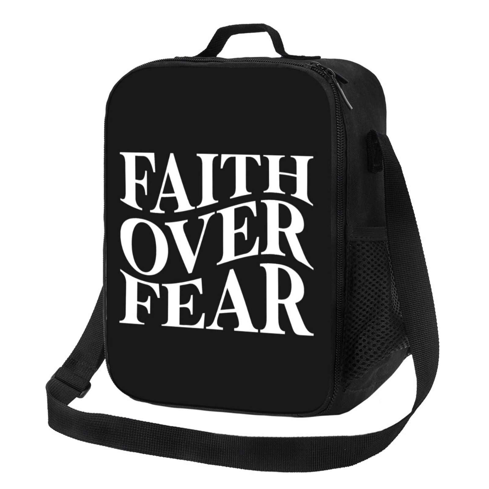 Faith Over Fear Lunch Bags For Adult Lunch Box For Women Leakproof ...