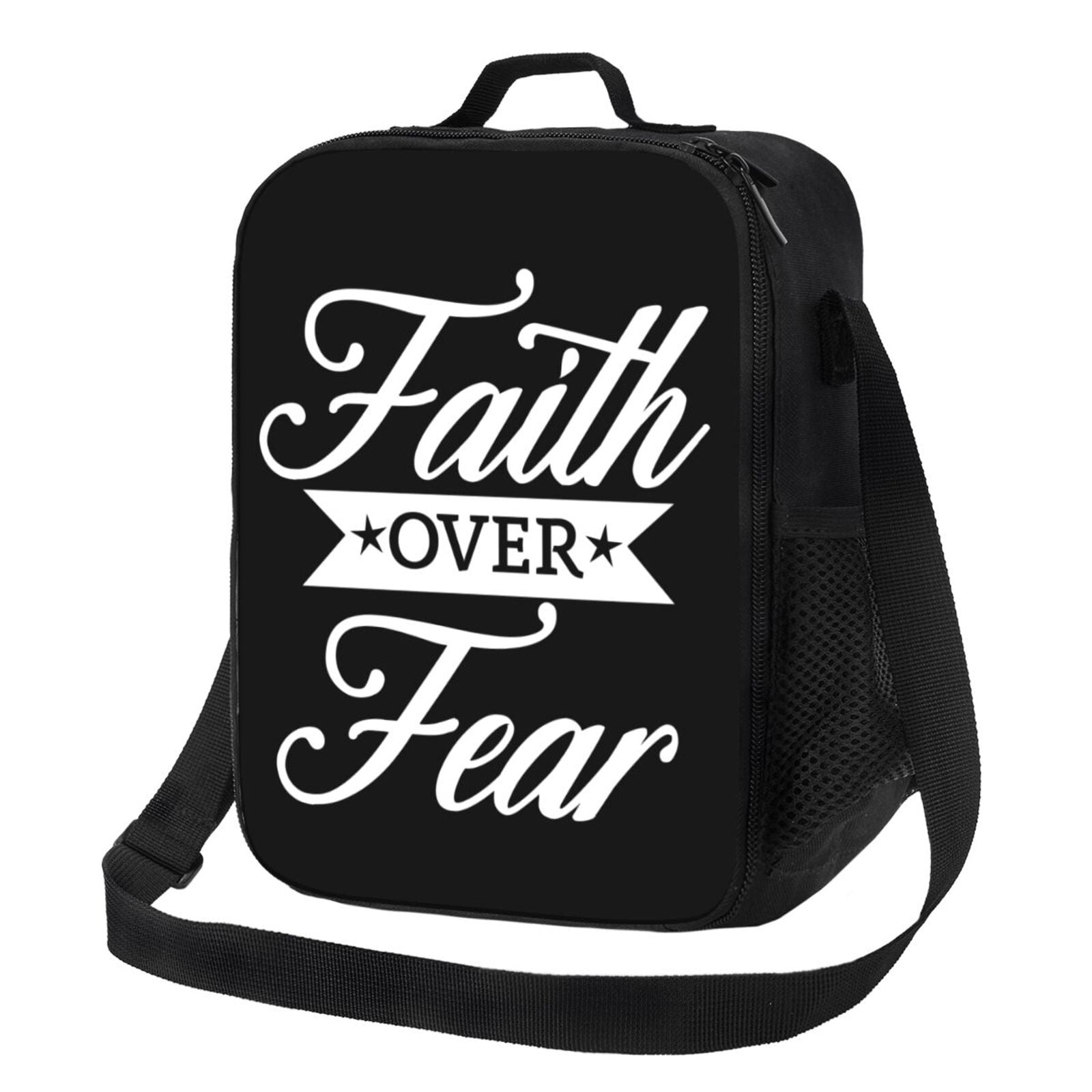 Faith Over Fear Lunch Bags For Adult Lunch Box For Women Leakproof ...