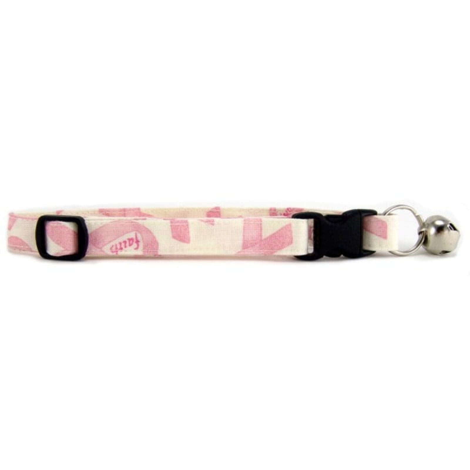 Faith Hope Love Pink Ribbon Cat Collar - Walmart.com