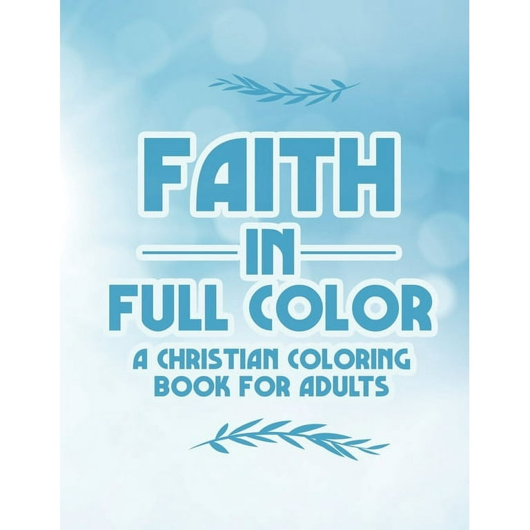 adult coloring book christian