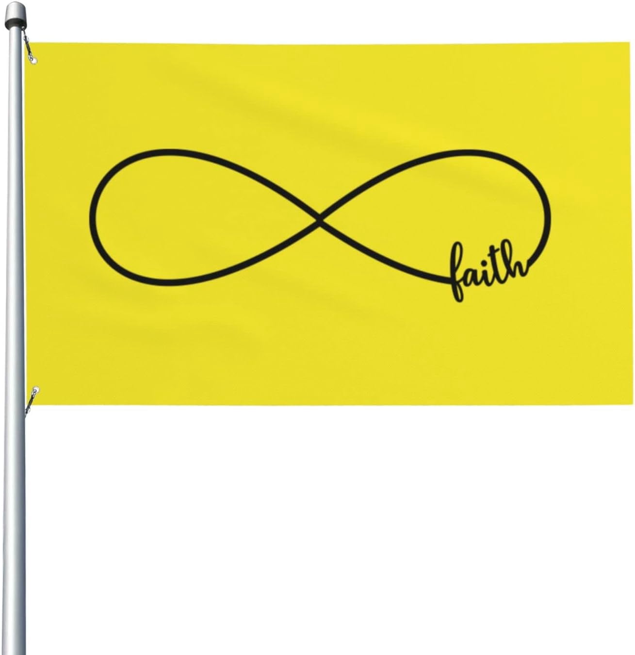 Faith Infinity Infinite Symbol Flag Vivid Colors Uv Fade Resistant ...