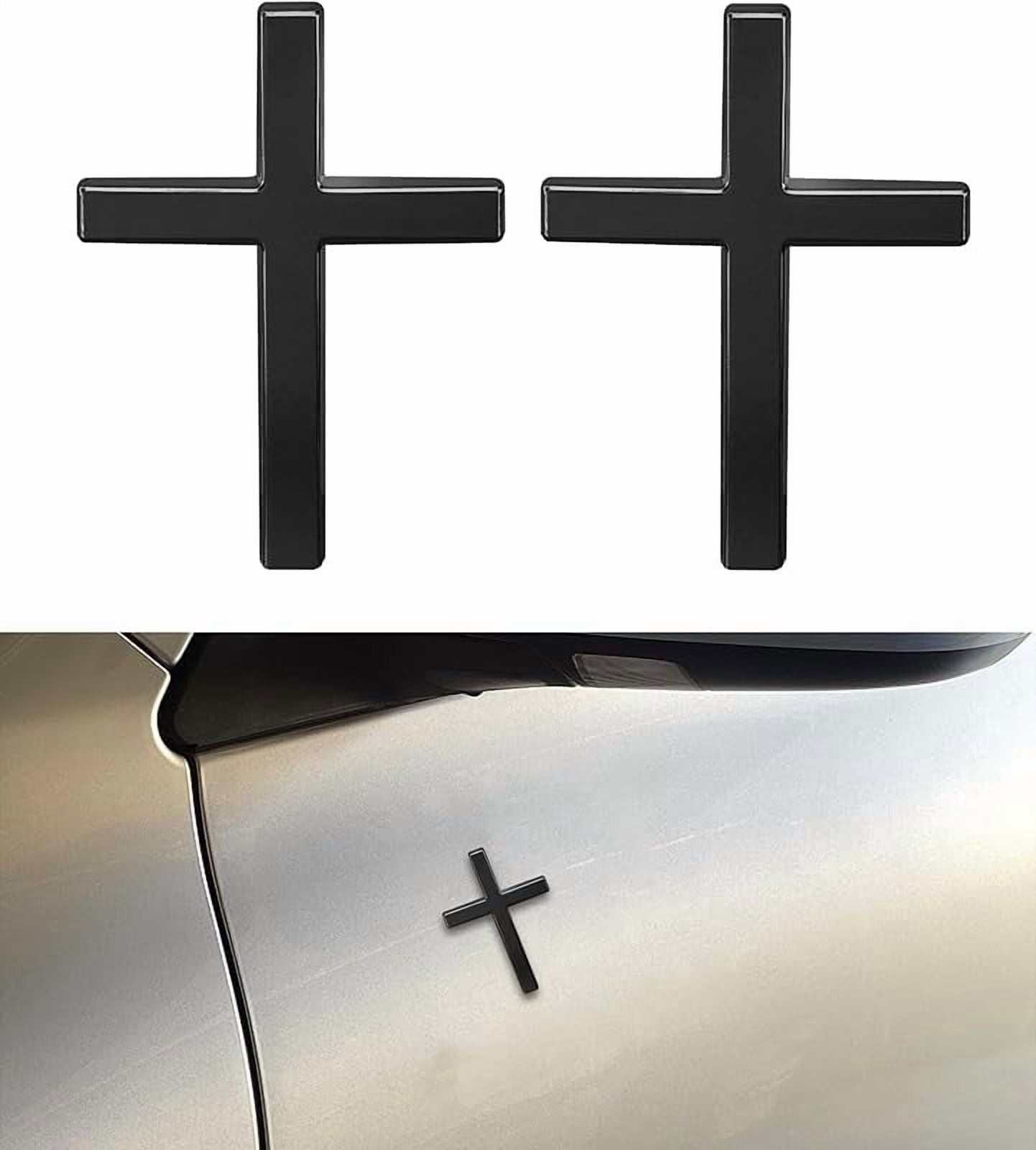 Faith-Inspired Christian Cross Car Decal - Easy-Apply Decor Sticker for ...