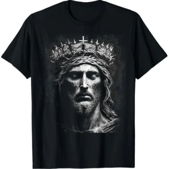 Faith Jesus Christ King Of Kings Lord Of Lords Christian Unisex T-Shirt ...