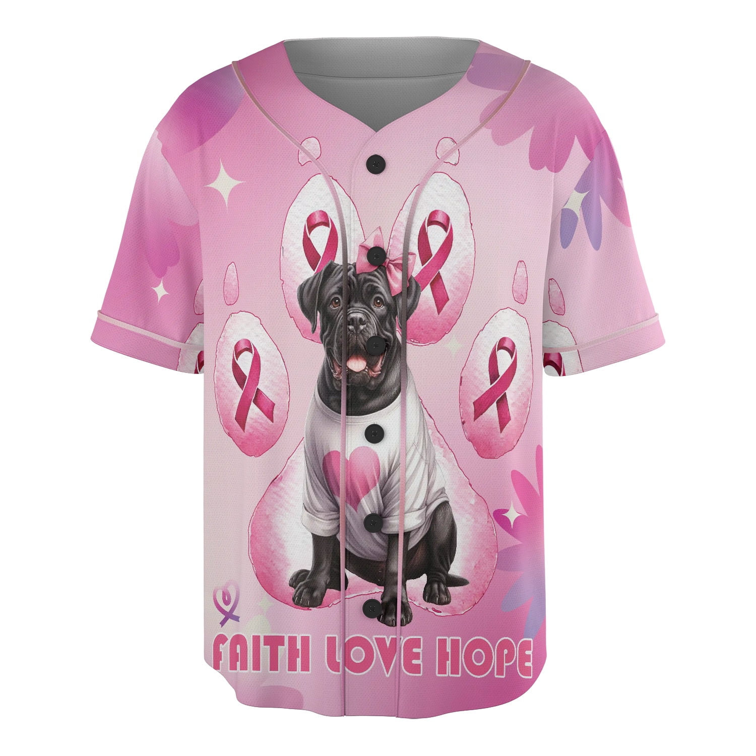 Faith Love Hope Cane Corso Breast Cancer Awareness Survivor All Over ...