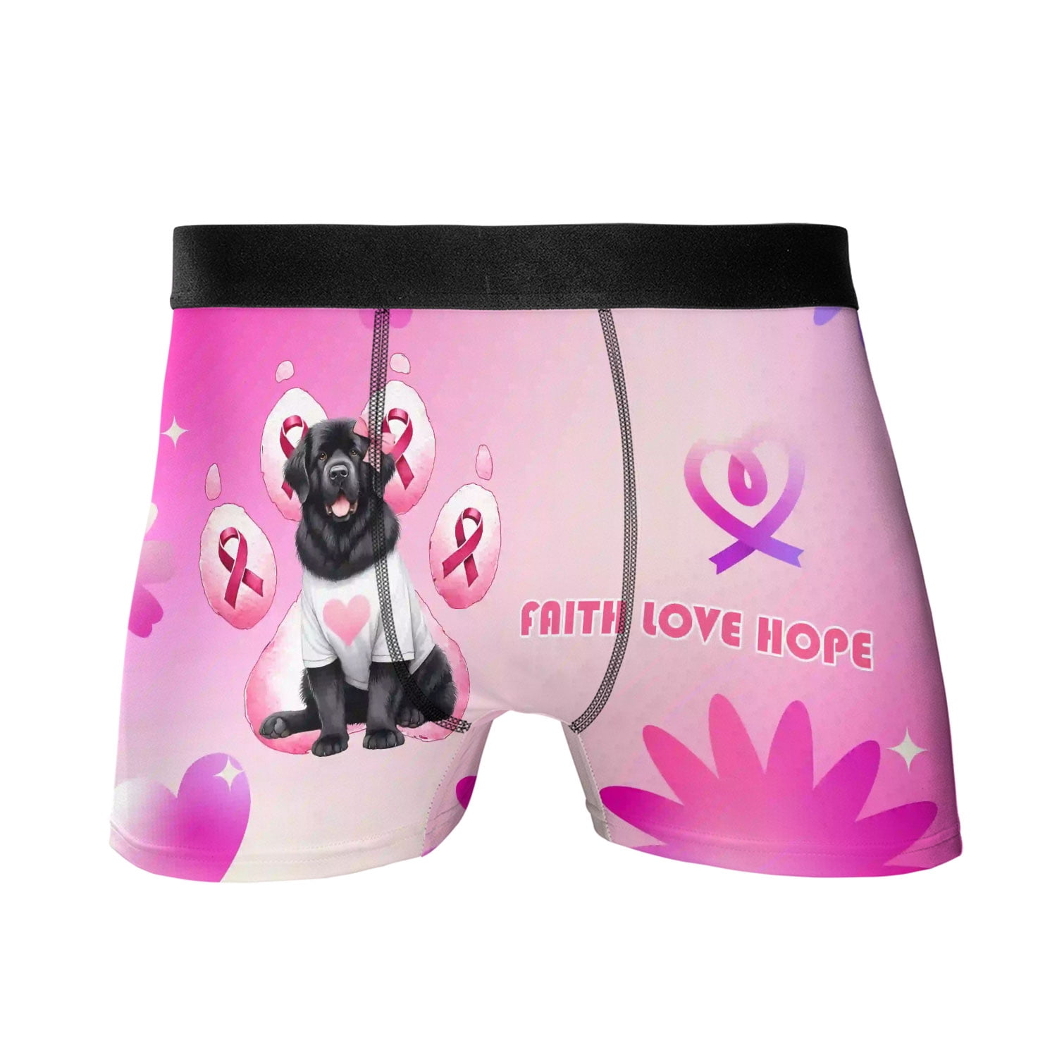 Faith Love Hope Newfoundland Breast Cancer Awareness Survivor All Over ...