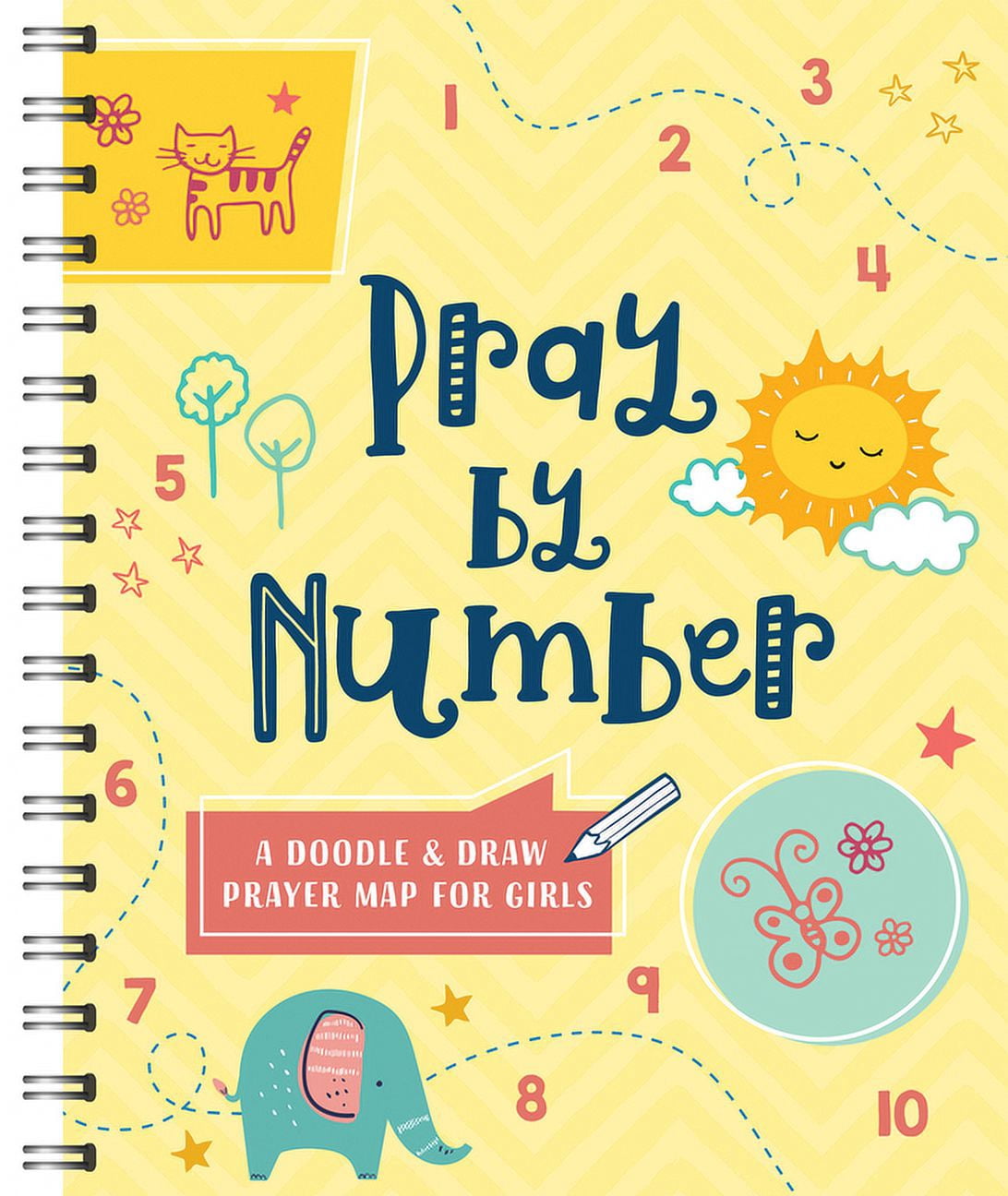 Faith Maps Pray by Number (Girls): A Doodle and Draw Prayer Map for ...