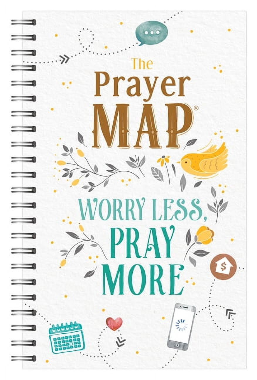 The Prayer Map: Worry Less, Pray More - Walmart.com