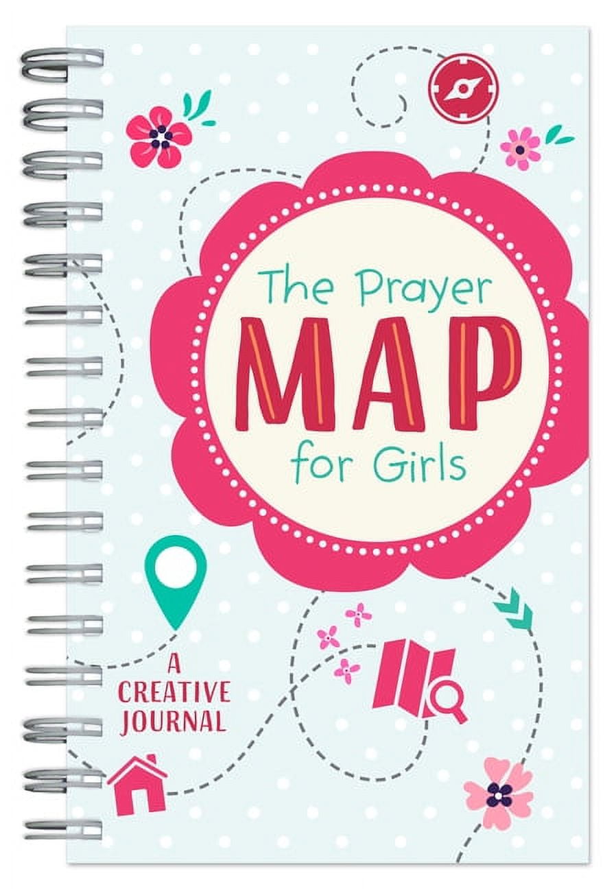 Faith Maps The Prayer Map for Girls, (Spiral-Bound) - Walmart.com