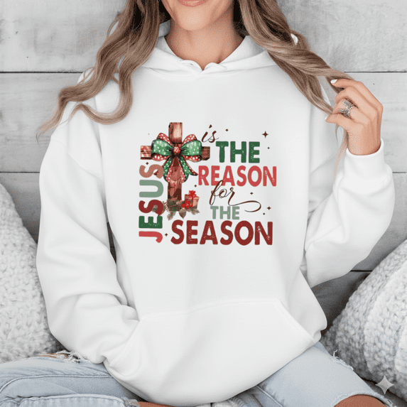 Faith Message Jesus Reason For The Season Christian Holiday Cheer ...