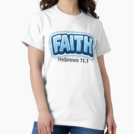 Faith Minimal Edition Shirt, Casual Graphic Tee, Everyday Short Sleeve ...