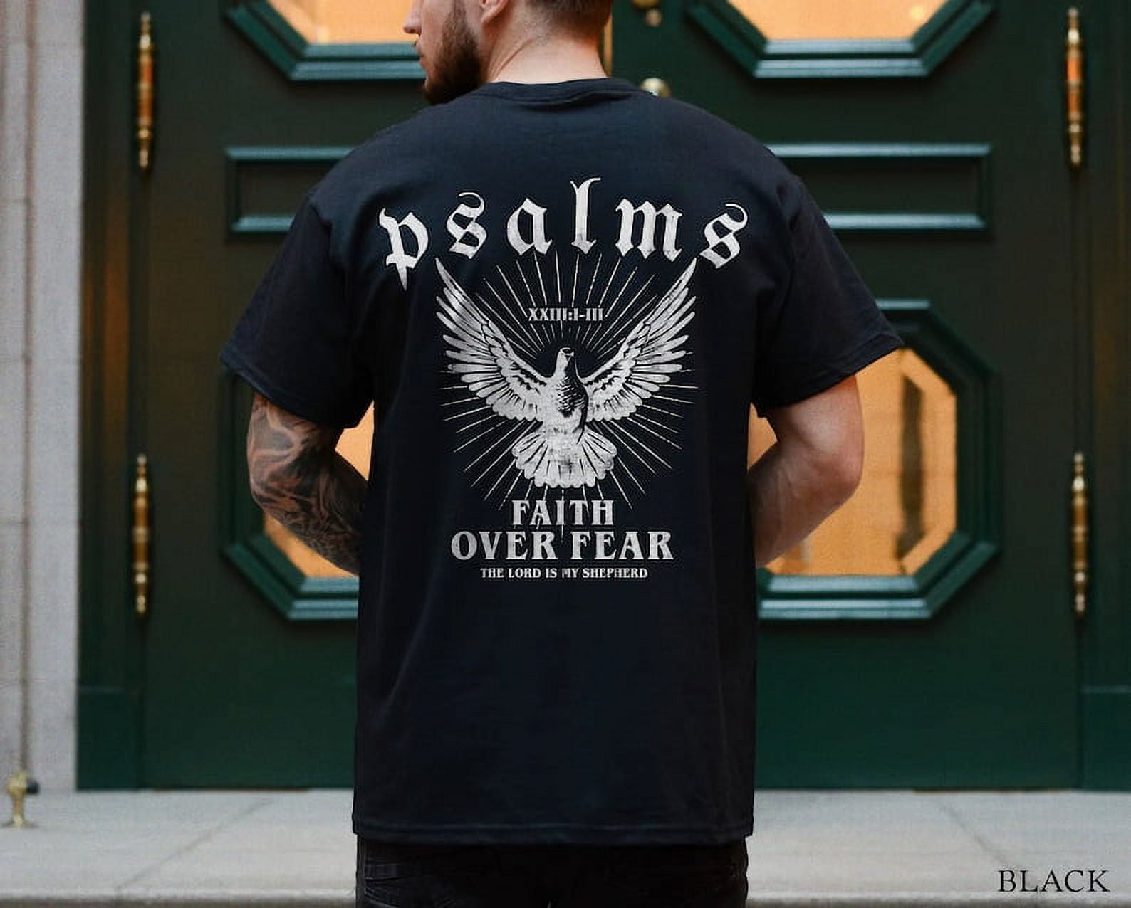 Faith Over Fear Christian Tee Christian TShirt Christian Streetwear ...