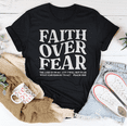 Faith Over Fear The Lord Is On My Side Tee Athletic Heather S Peachy ...