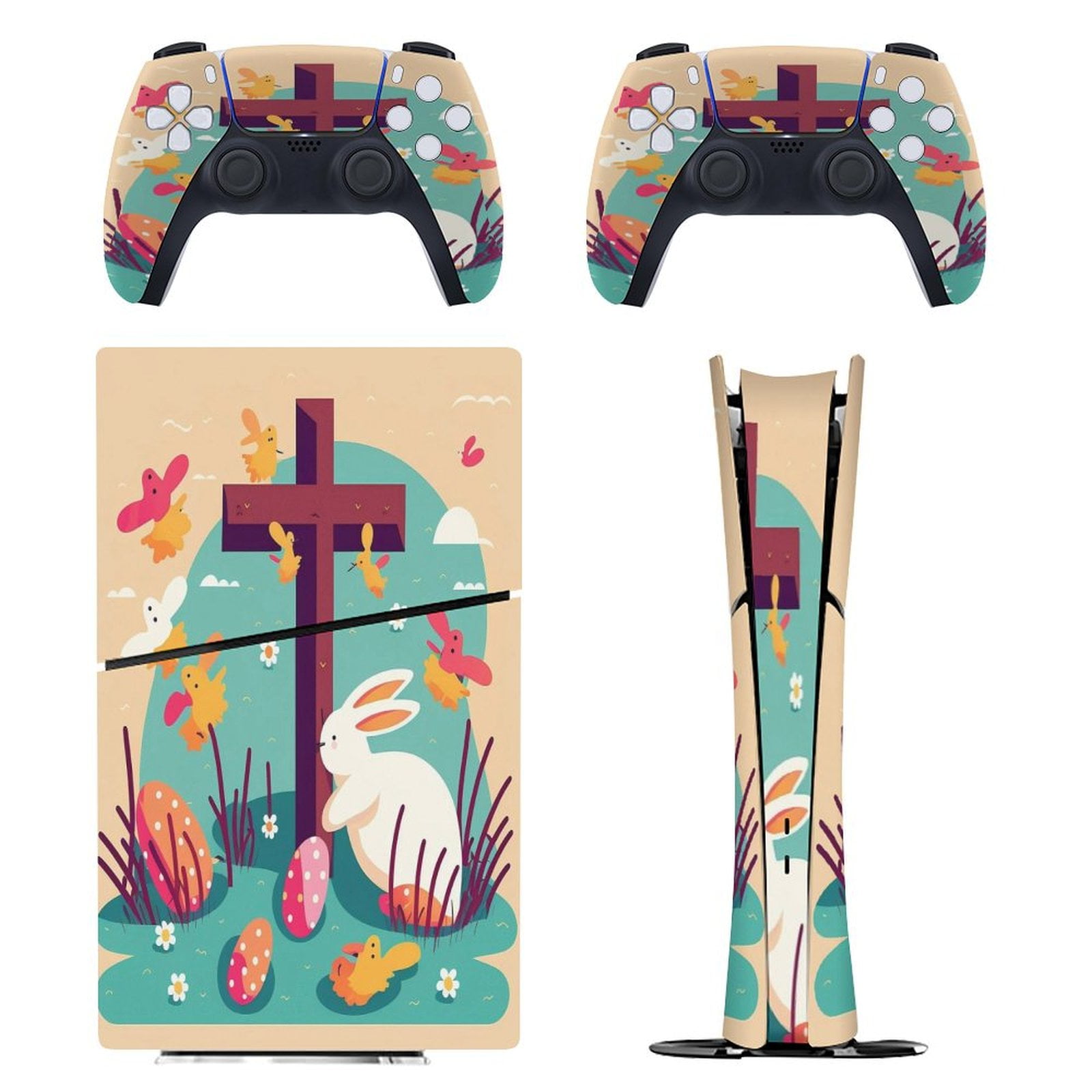 Faith, Rabbit PS5/PS5 Slim Digital Disc Skin Sticker For Console And ...