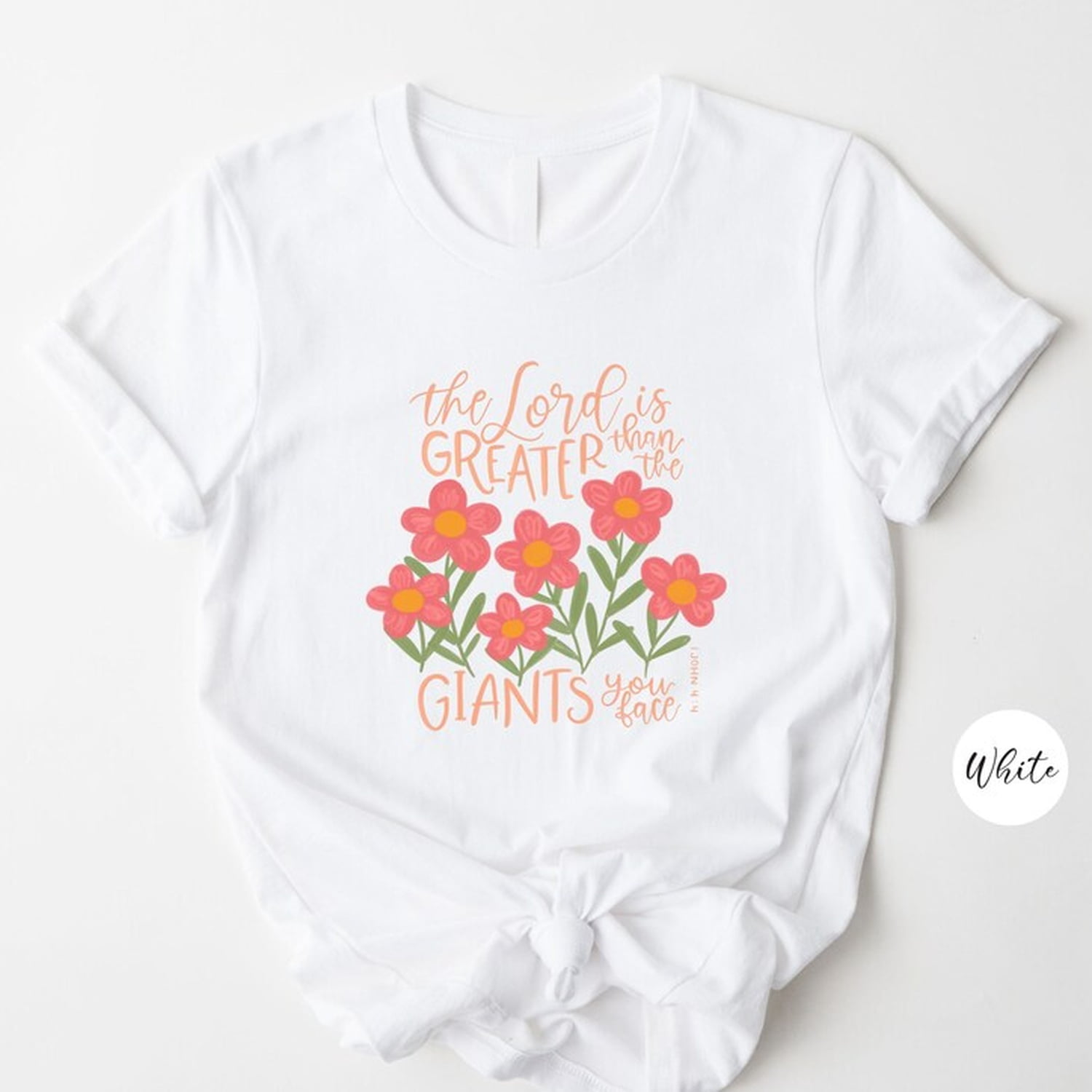 Faith S1Hirt, The Lord is Greater TH1an the Gian You Face S1Hirt, 1 John 44 S1Hirt, CH1Ristian ...