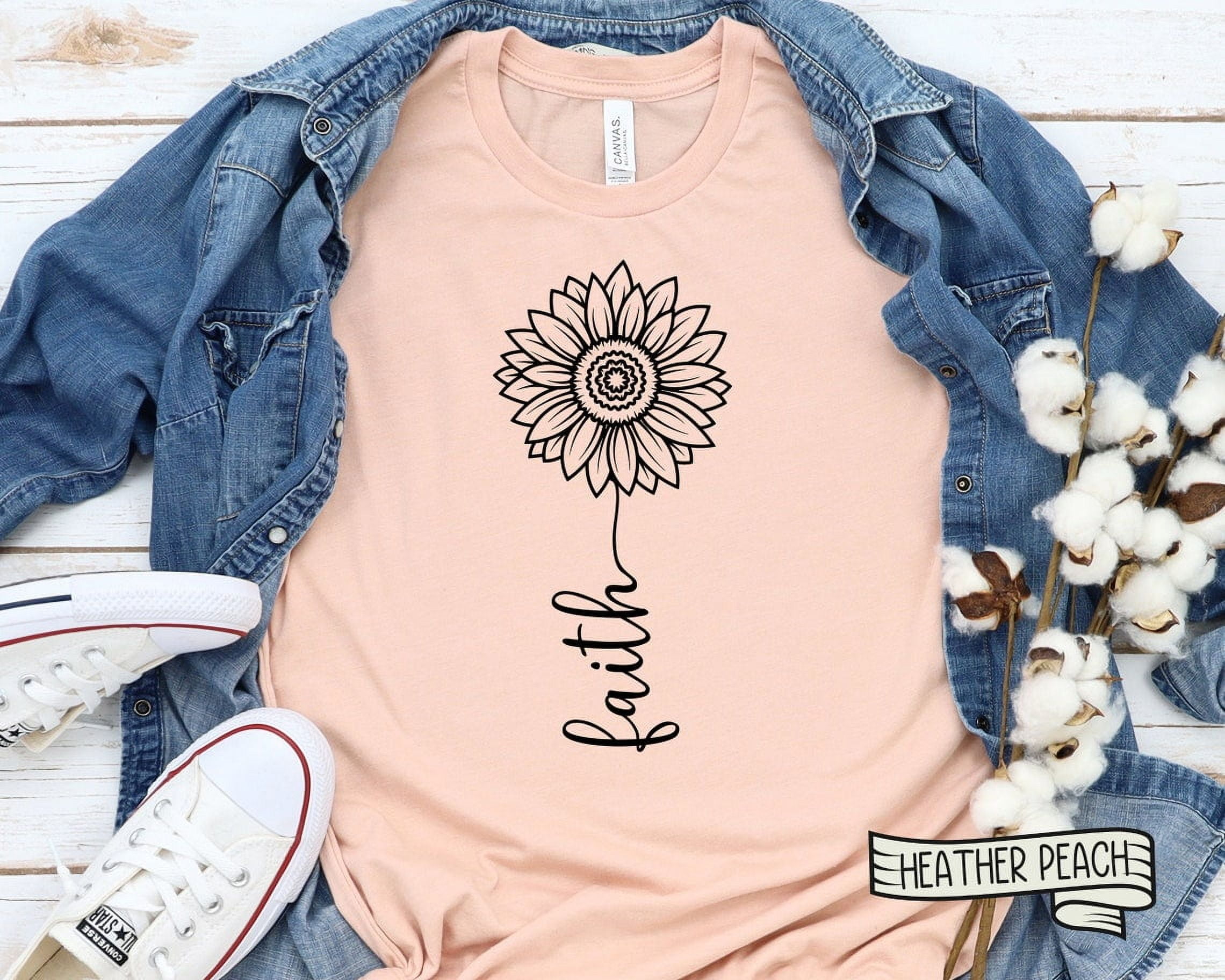 Faith Tshirt, Faith, Christian Shirt, Faith Shirt, Vertical Cross, Cross, Disciple, Love, Grace ...