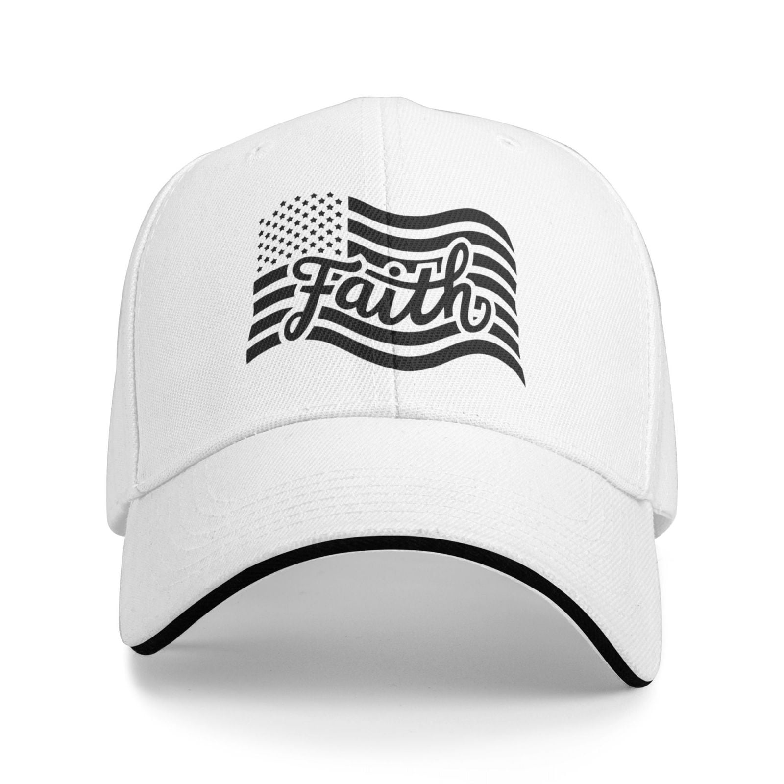 Faith Us Flag Unisex Adult Baseball Caps Adjustable Casquette Dad Hat ...