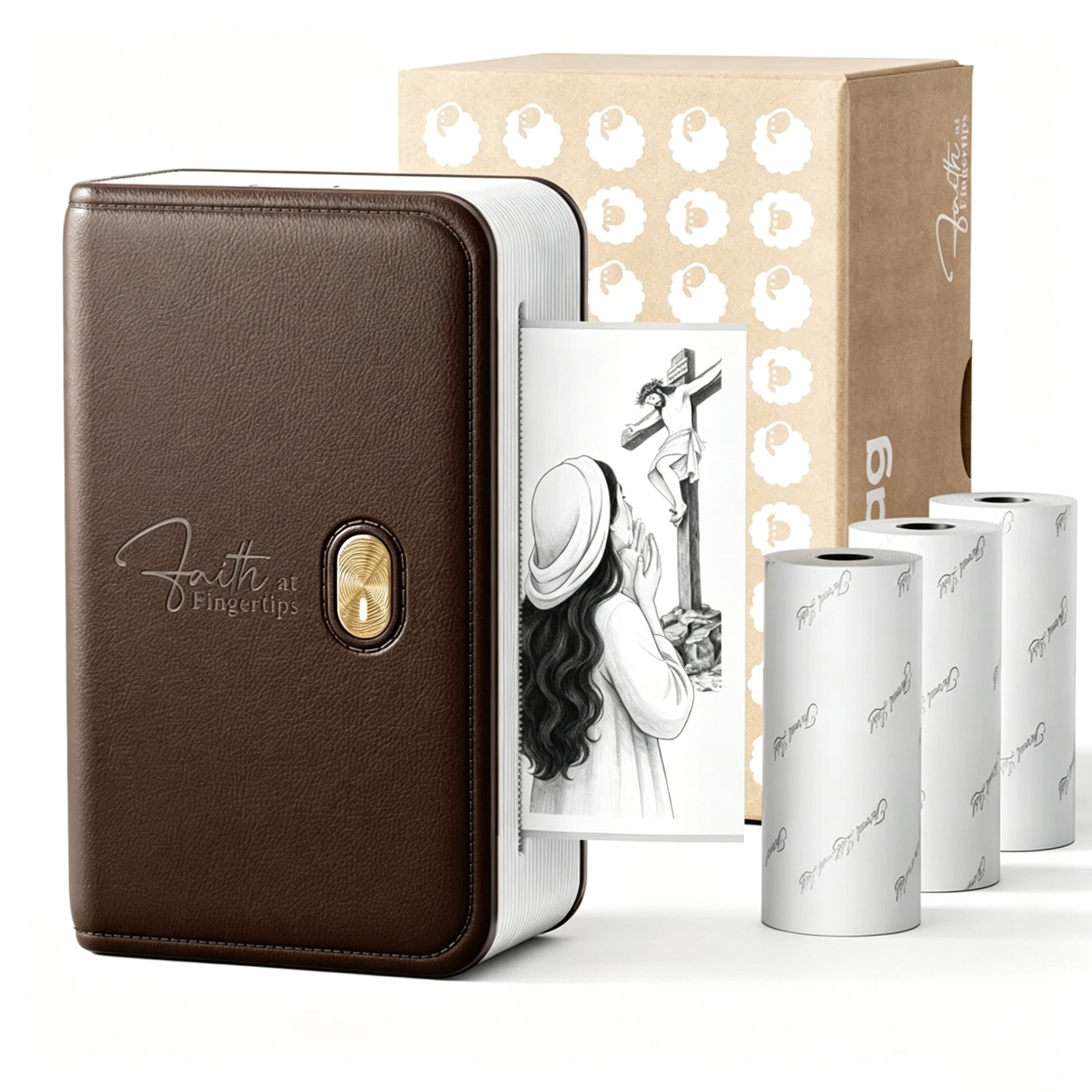 FaithTag Bible Study Journal Accessories, Mini Thermal Printer FP31 ...