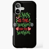 Faithful Message Jesus Christian Holiday Gifts for iPhone 17 to 11 Pro ...