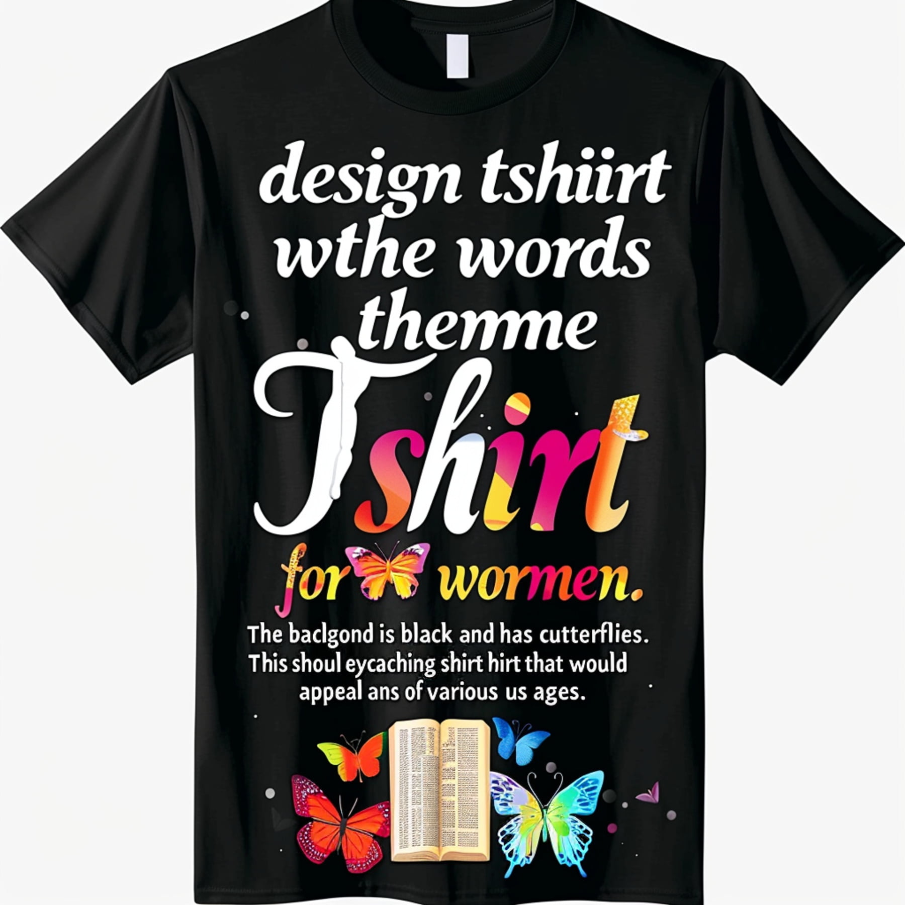 Faithful Wings: Inspirational Christian TShirt with Butterflies Bible ... Faithful Wings: Inspirational Christian TShirt with Butterflies Bible ...