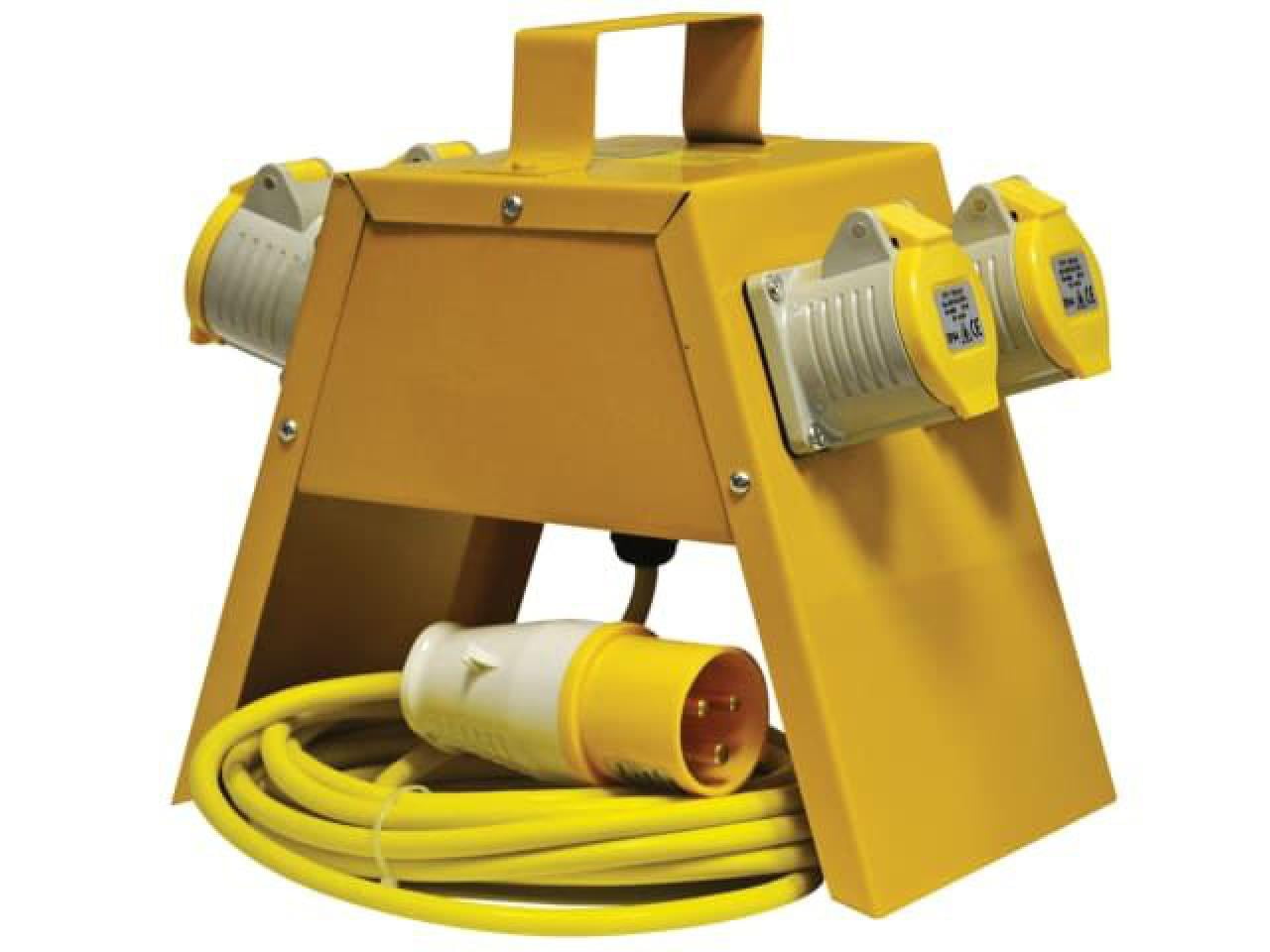 Faithfull Power Plus - Distribution Box 4-Way 110V - Walmart.com