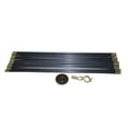 Faithfull - Universal Drain Clean Set (10 x Rods Plunger & Worm ...