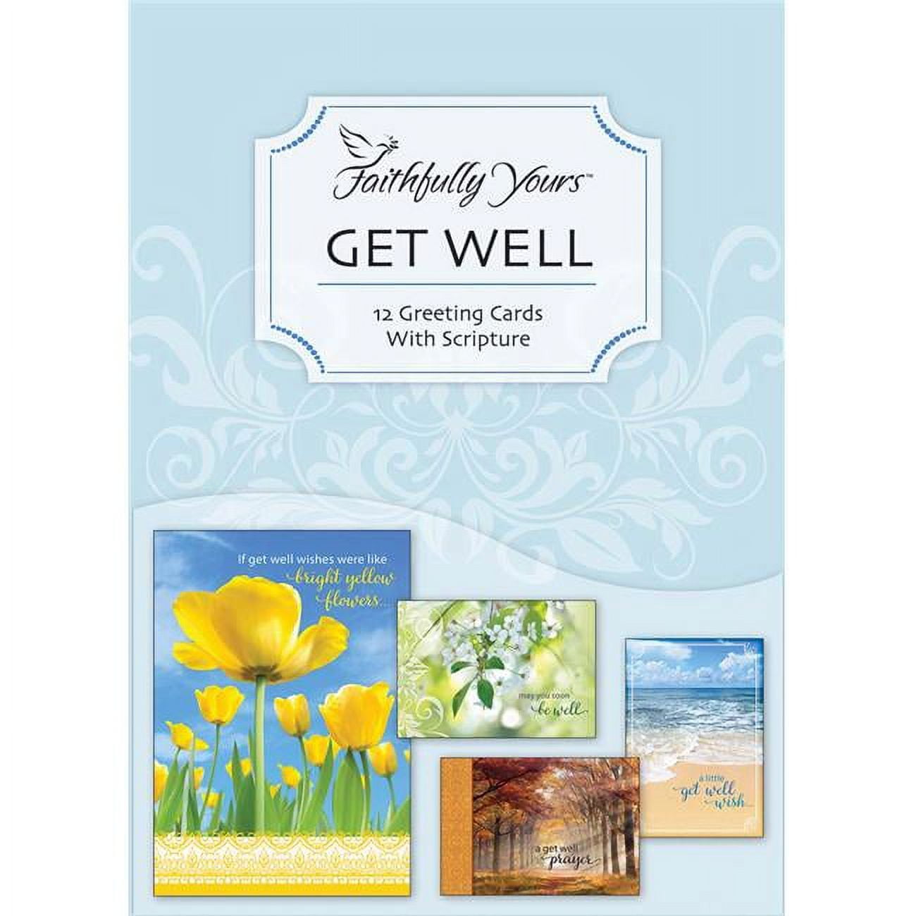 Faithfully Yours 166980 Get Well Card-Boxed - Thoughts of You - Box of ...