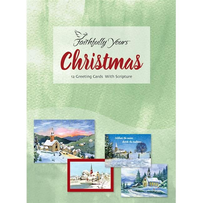 Faithfully Yours 21531X Boxed - Card Value-Headed to Church-Christmas ...