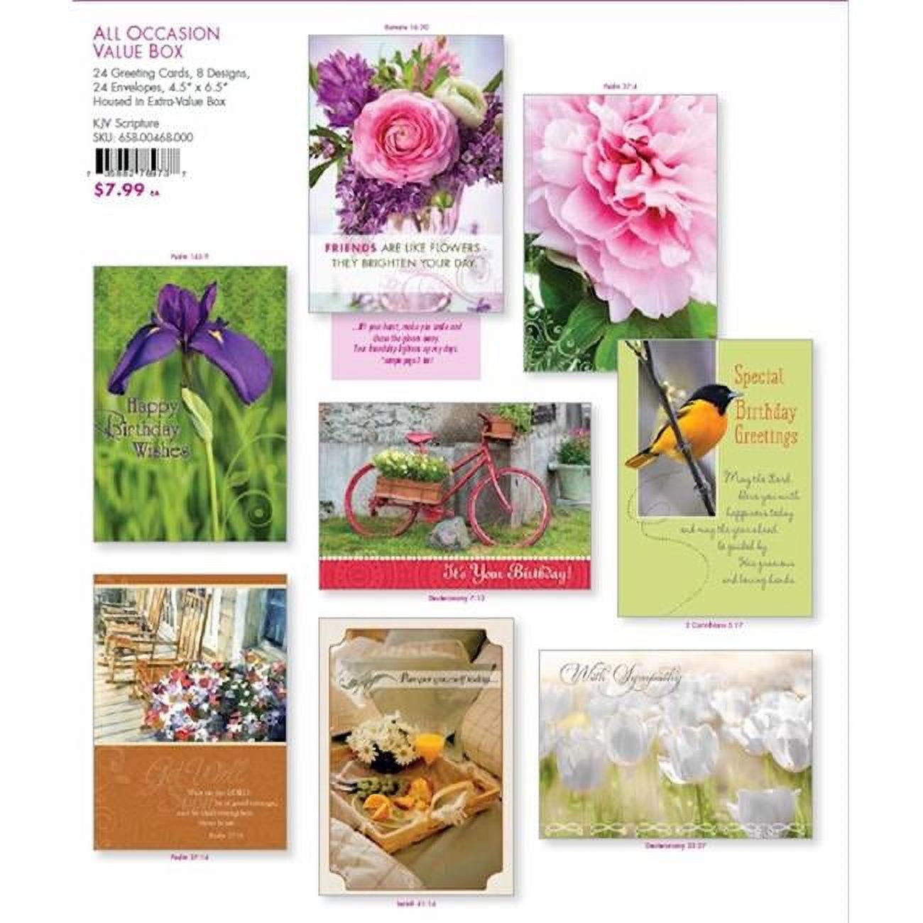 Faithfully Yours Christian Greeting Cards - Bible Verse Religious Set ...