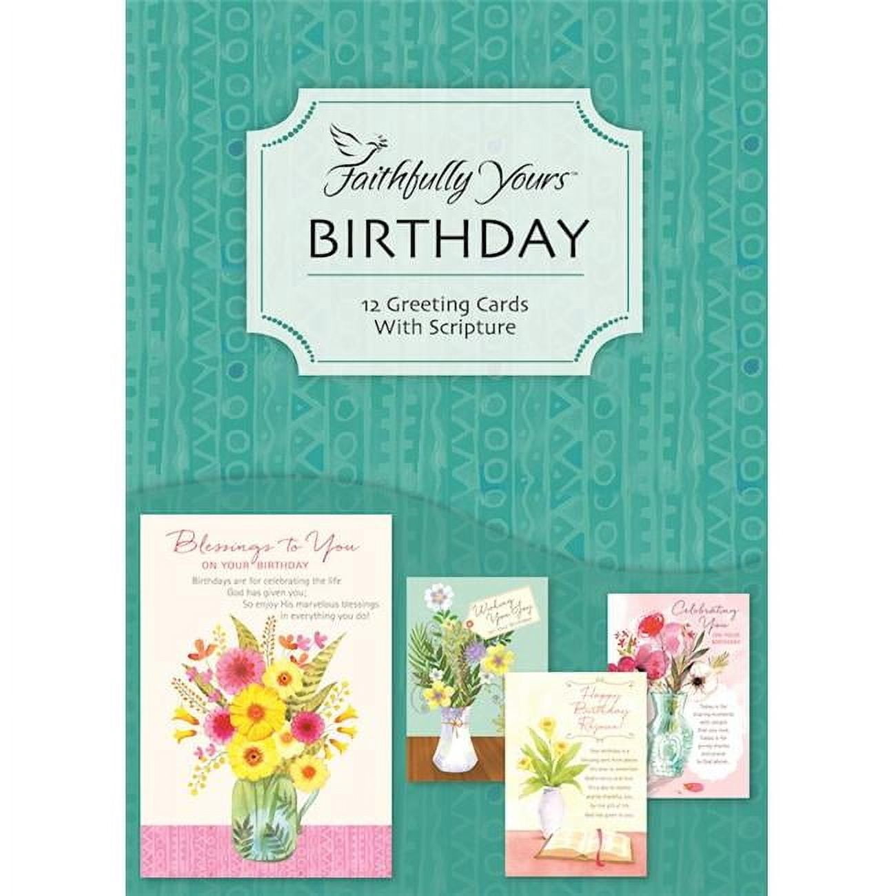 Faithfully Yours 256822 Boxed - Card Birthday-Bless Your Day - Box of ...
