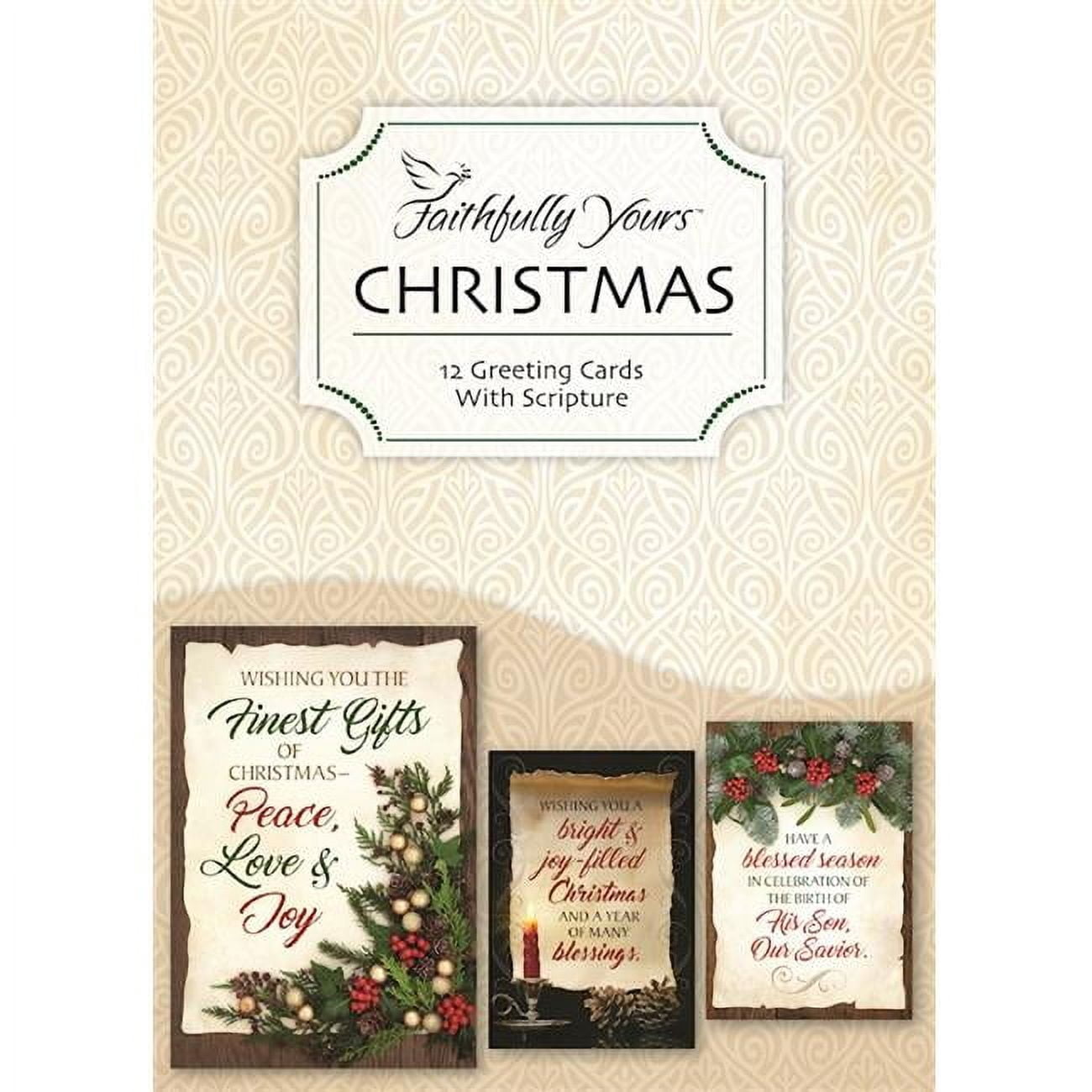 Faithfully Yours 400917 Joy to the World Boxed Card - Box of 12 ...
