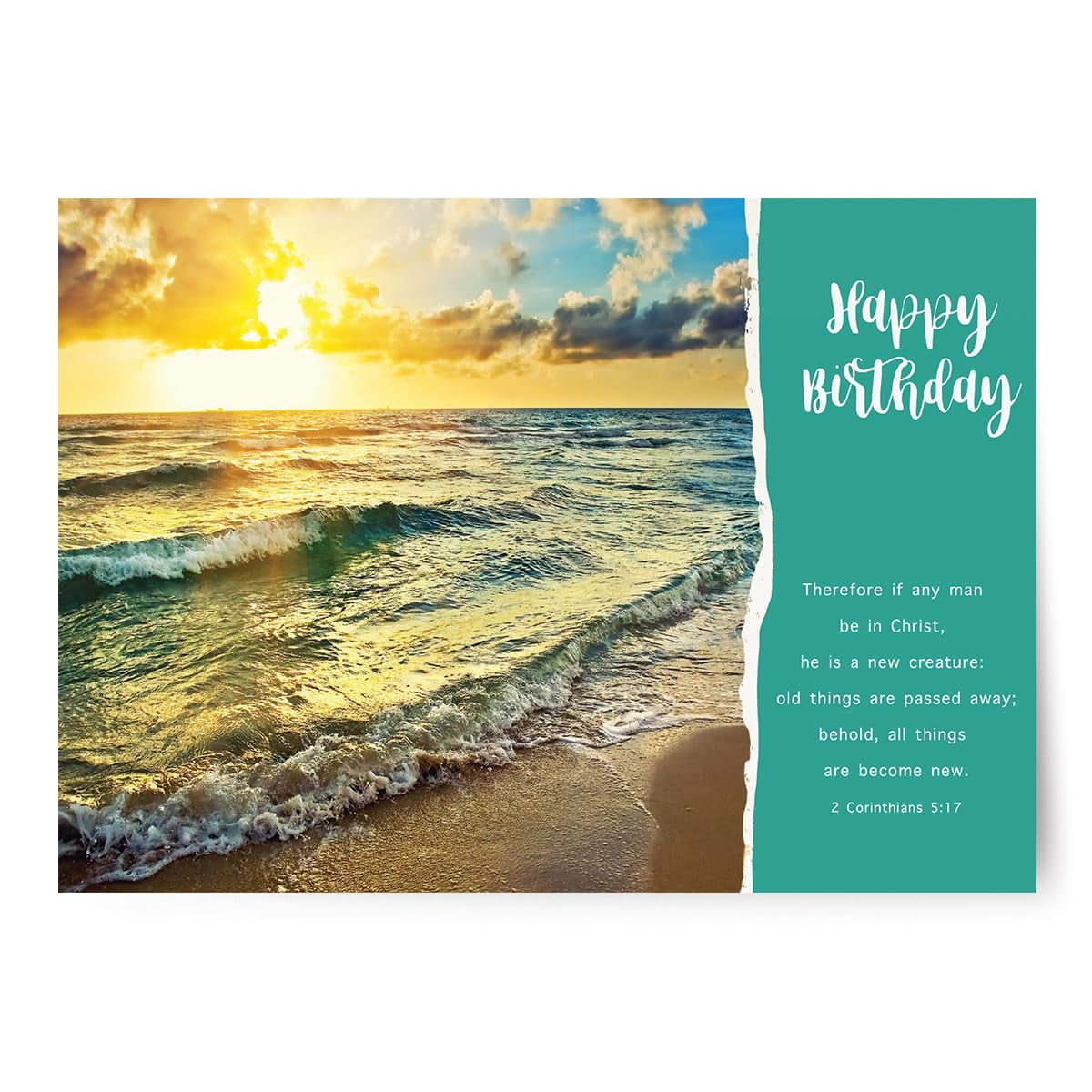 Faithfully Yours Bulk Happy Birthday Cards, By the Shore (50 Greeting ...