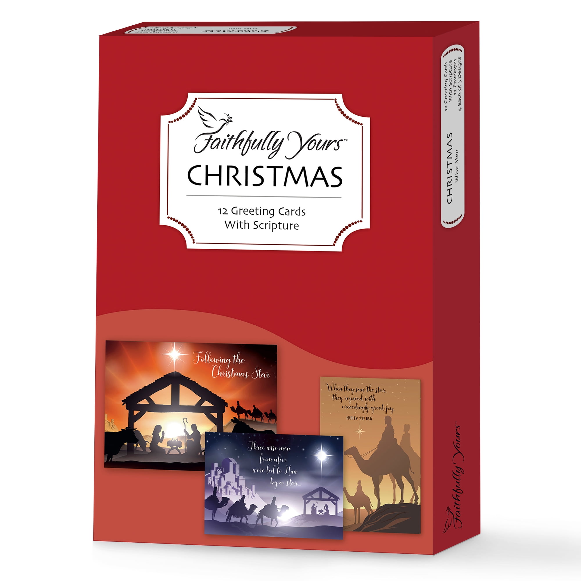 Faithfully Yours, Designer Greetings, Inspirational Christmas Boxed ...