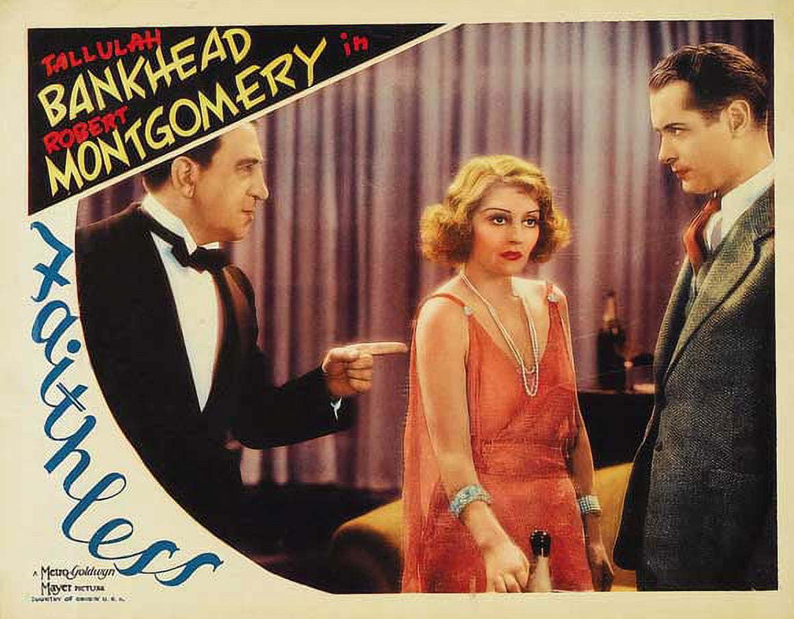 Faithless - movie POSTER (Style E) (11" x 14") (1932) - Walmart.com